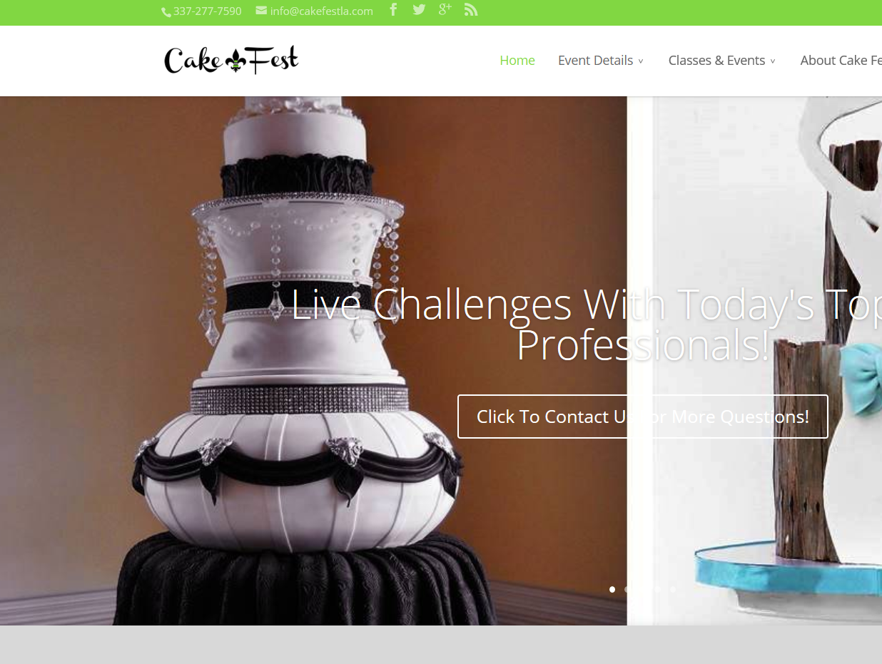 Cake Fest 2015 | Web Design, Social Media, SEO Lafayette LA: Komodo ...